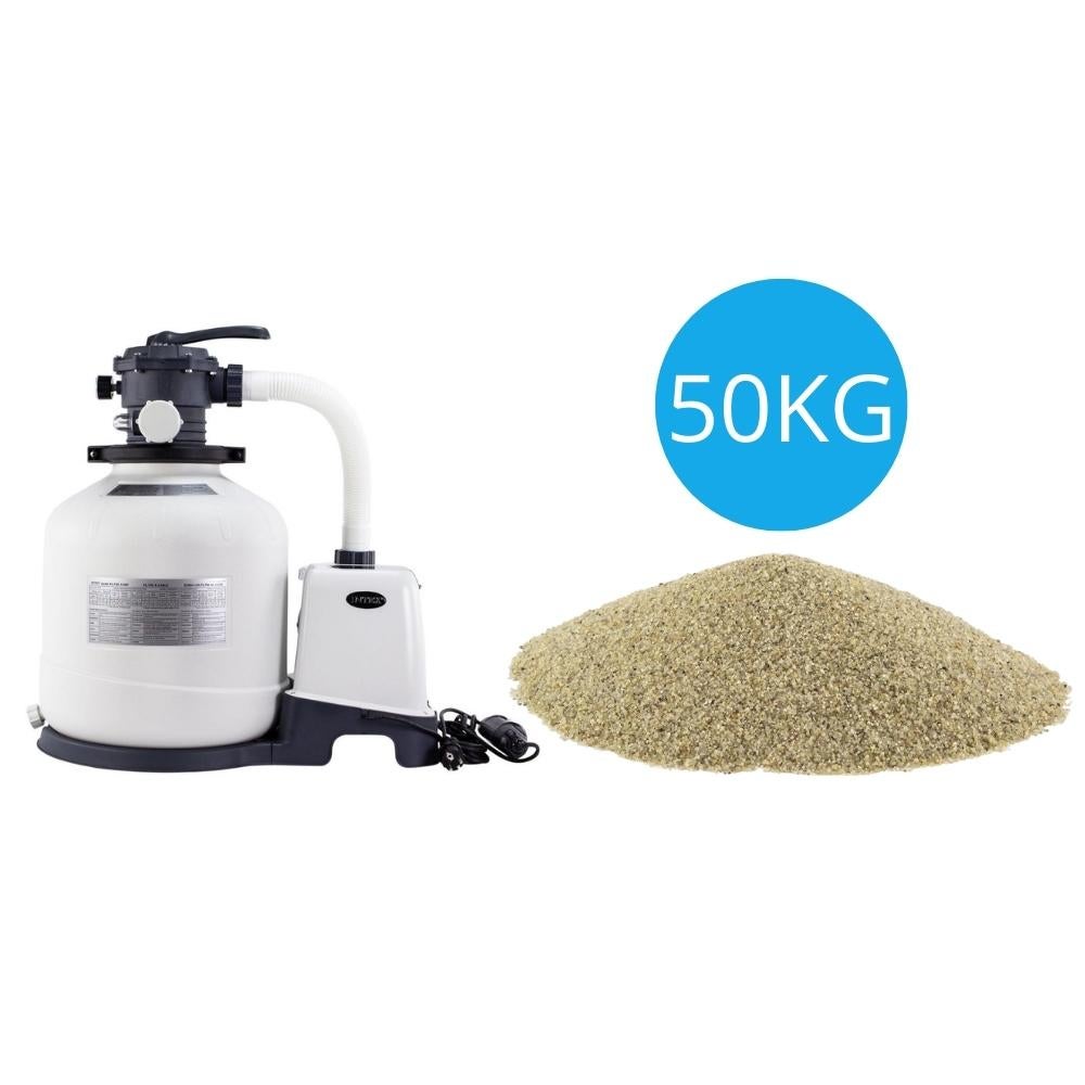 Intex - Pompe filtre à sable 3500 L/u & Filtre à sable 50 kg | Leroy Merlin