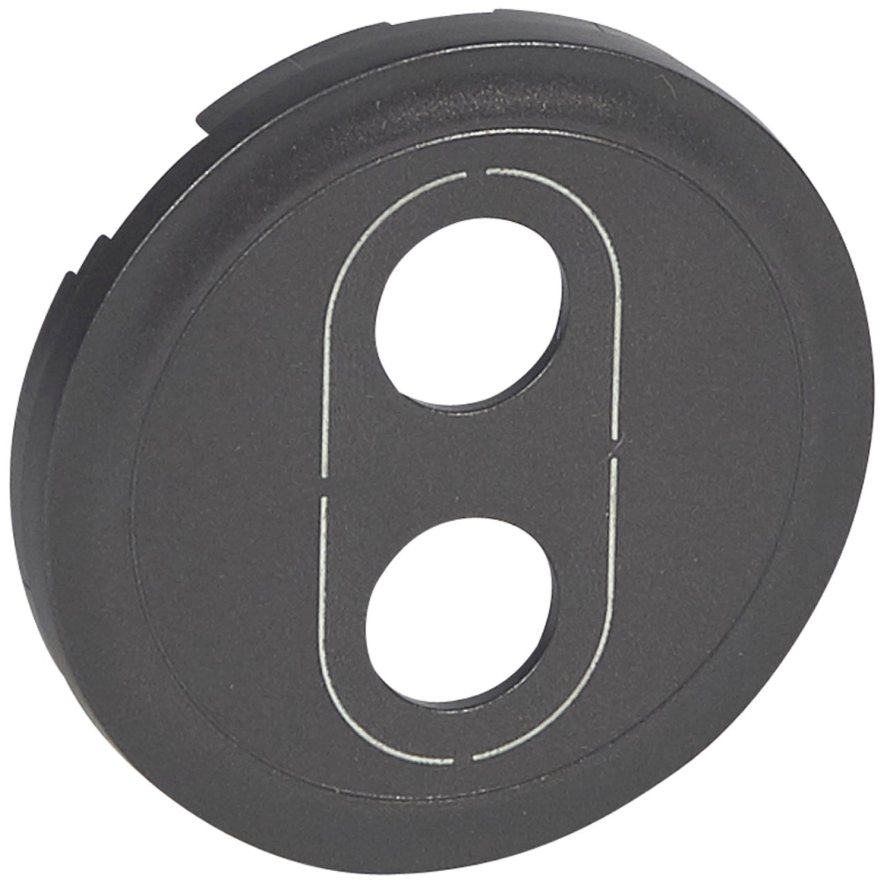 Enjoliveur - prise banane simple - legrand céliane - graphite | Leroy ...