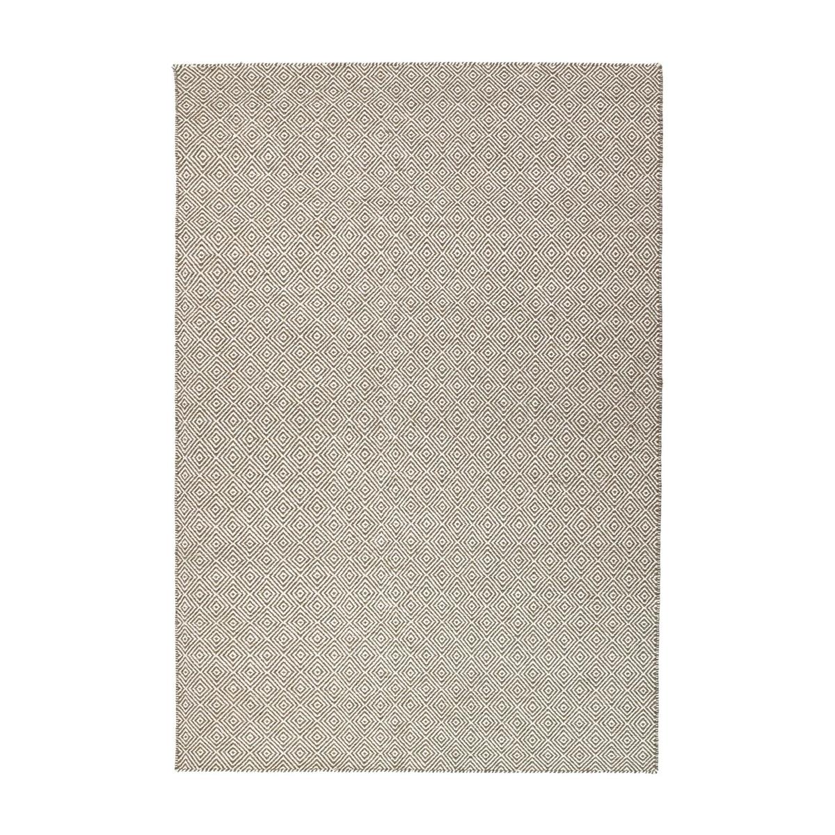 Tapis kilim 200x300 rectangle fait main en laine gris motif géométrique ...