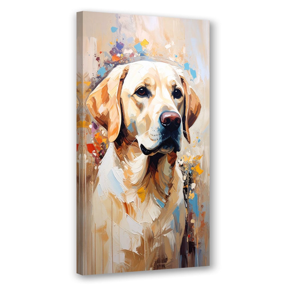 Tableaux Chien labrador retriever Animal 40x80 | Leroy Merlin