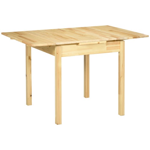 Mesa Plegable Extensible de Madera para 2 4 Personas, 120x80x75cm ...