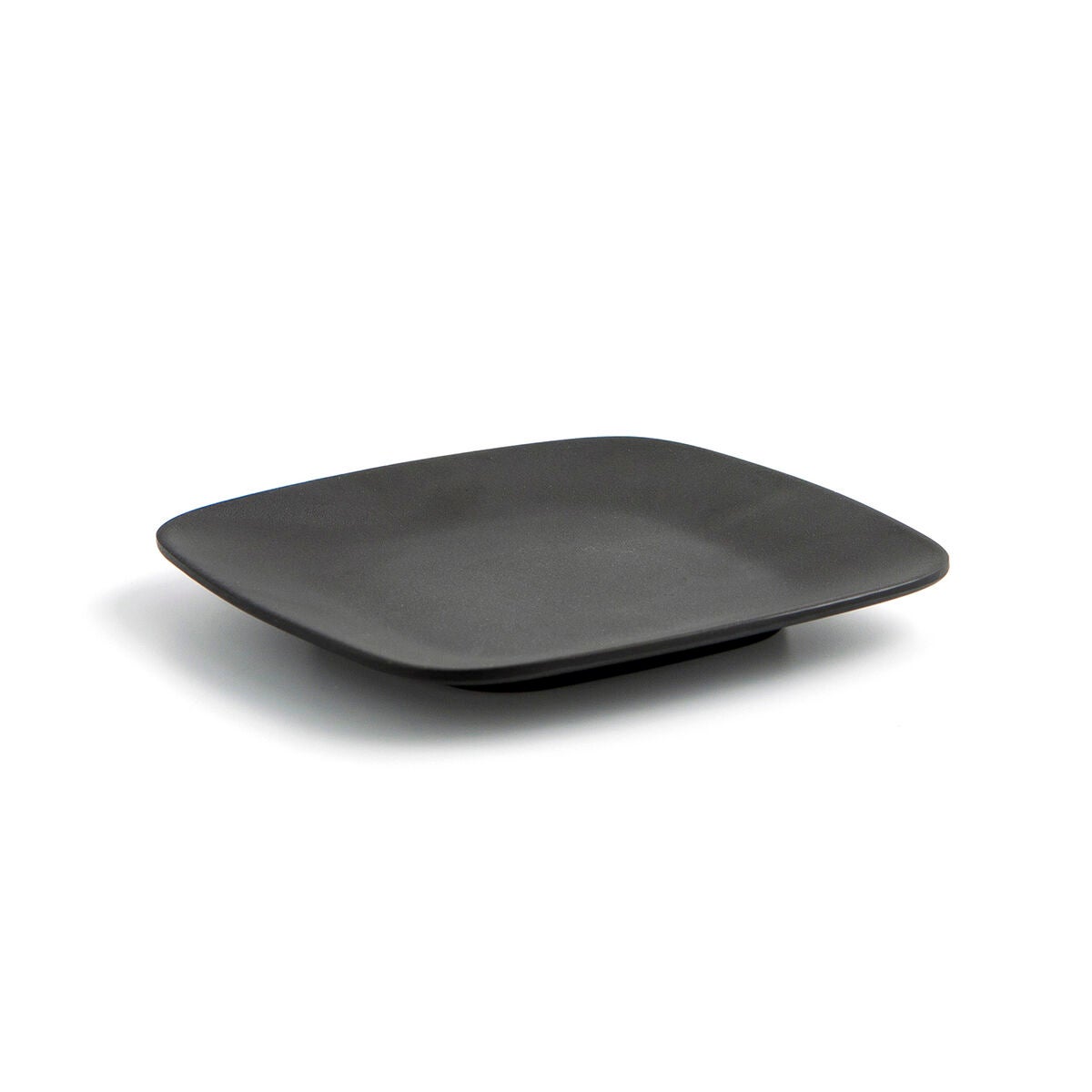 Plato Quid Select Negro Plástico Melamina 14,3 x 1,5 cm (12 Unidades ...