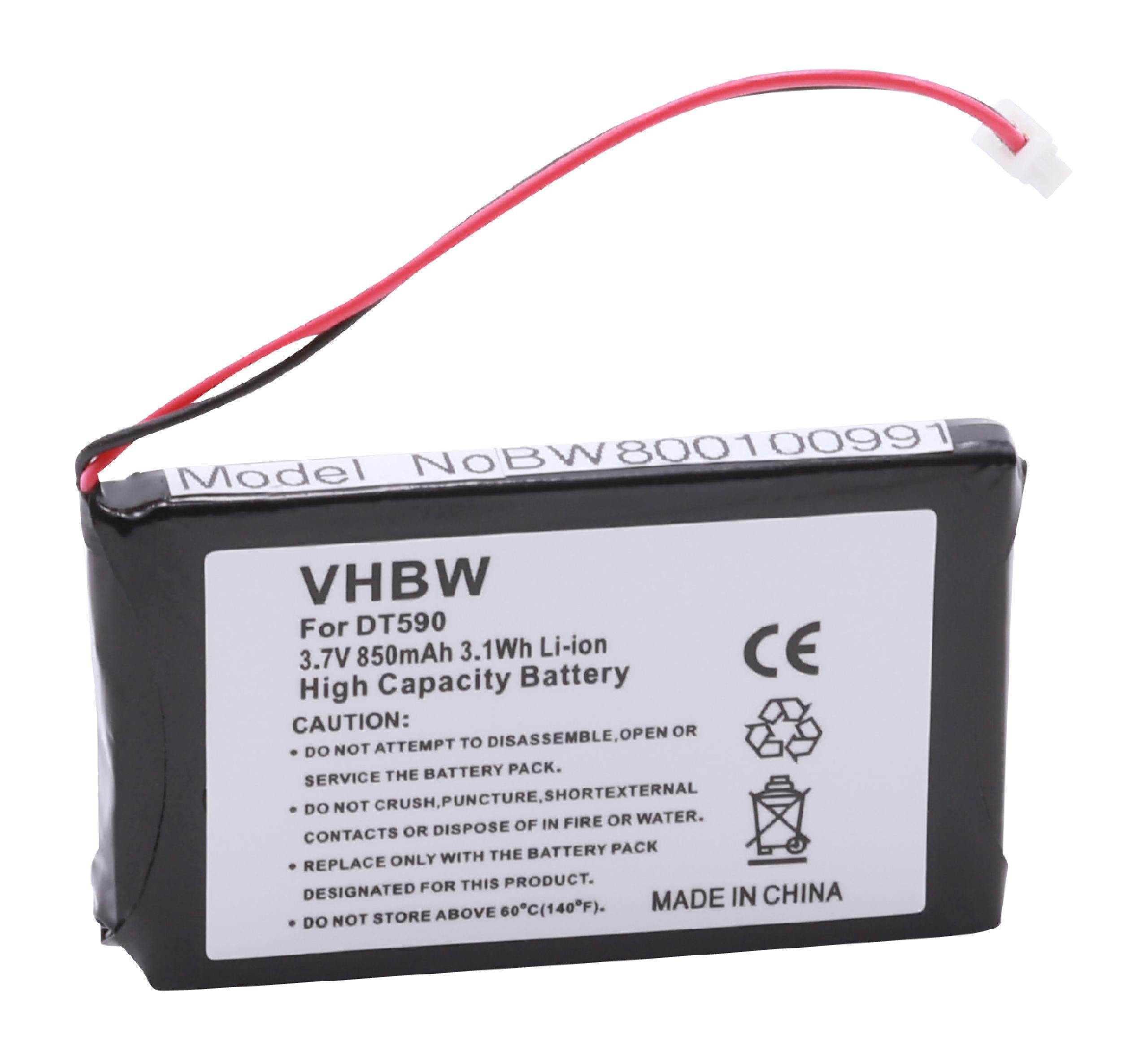 Vhbw batteria compatibile con Ericsson DT590 telefono fisso cordless ...