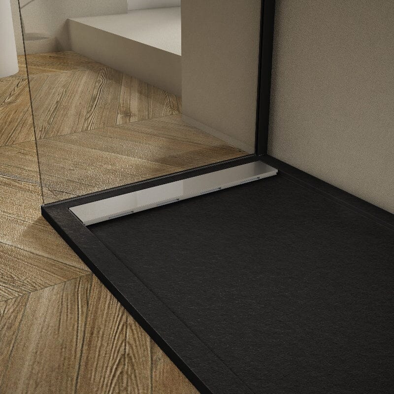 Receveur de douche 90x110cm extra plat RIBERA en résine surface ...