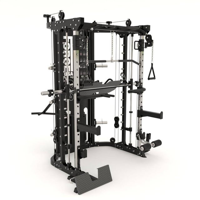 Máquinas Multipower: entrenamiento completo y ajuste de resistencia