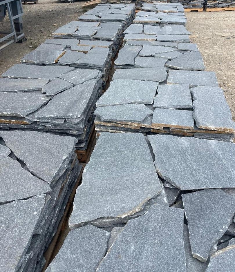 Dallage Opus en Quartzite Azul - Azur | Bricoman
