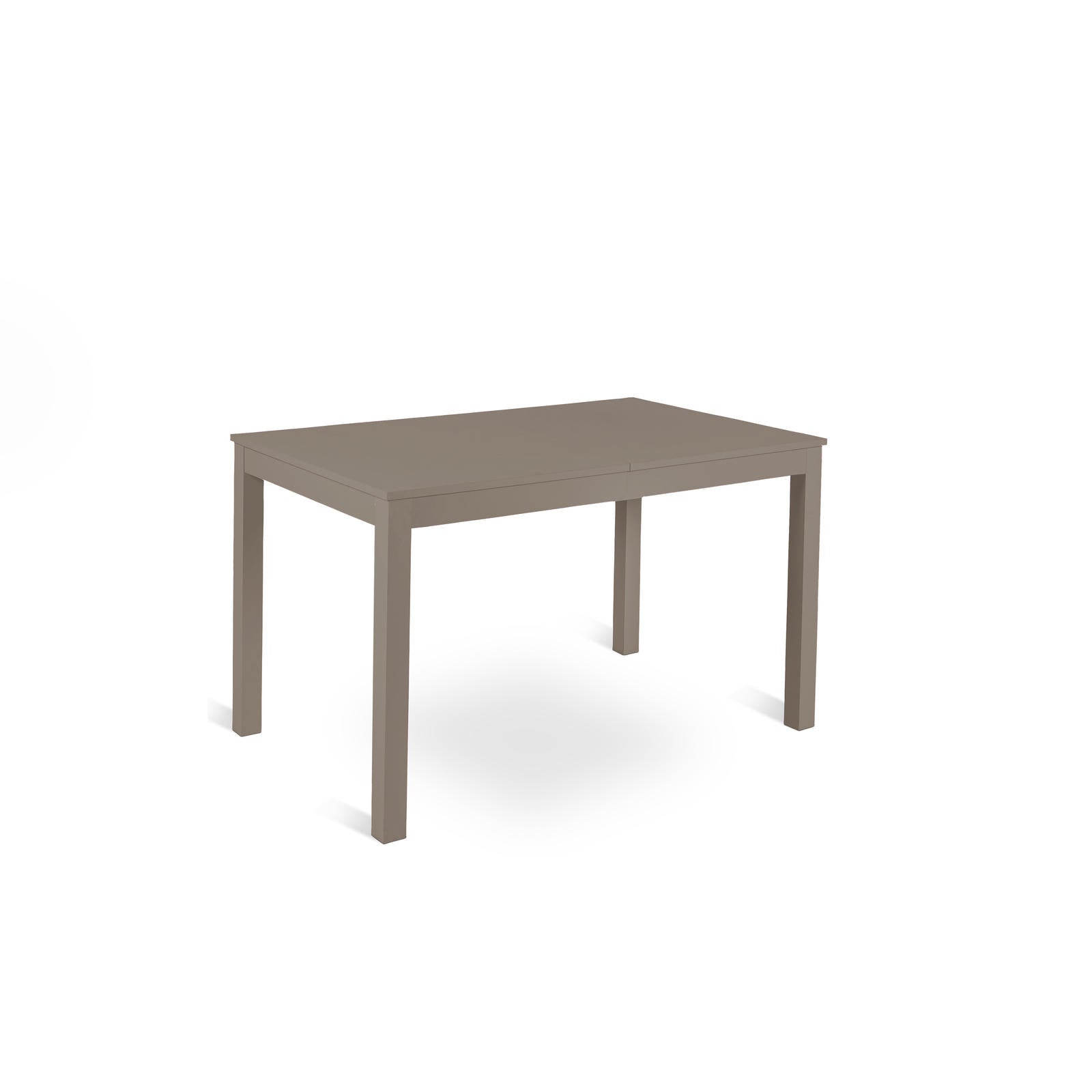 Traffic - Table extensible (130/210 x 80 cm) en mélaminé gris ...