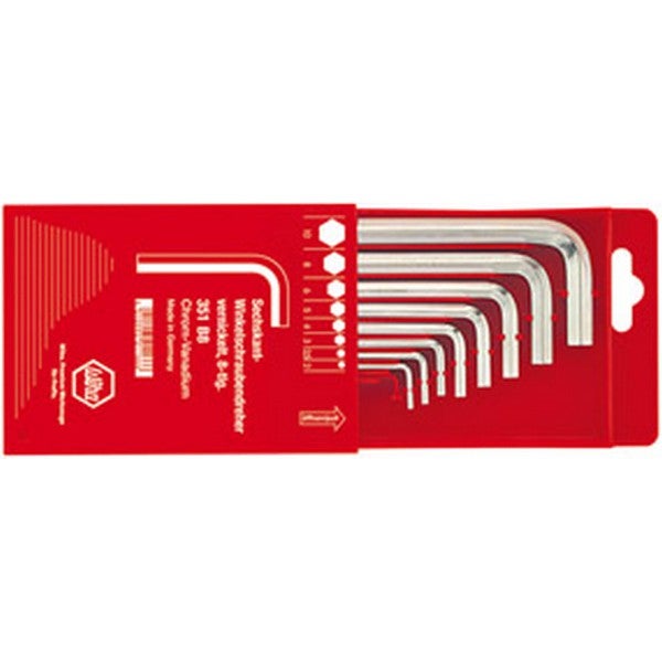 Jeu de clés coudées à 6 pans, dans un boîtier coulissant en plastique, Quantité : 8 pièces ...