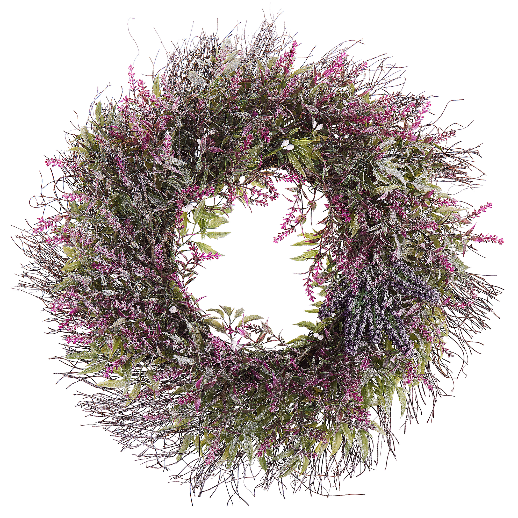 Couronne décorative TELDE 50 cm Vert | Leroy Merlin