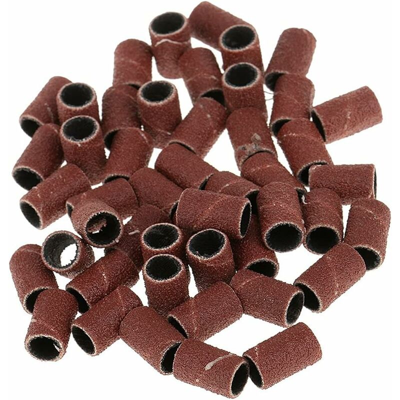 Lot de 100 embouts abrasifs Drill Sanding Bands, 180 pouces pour ...
