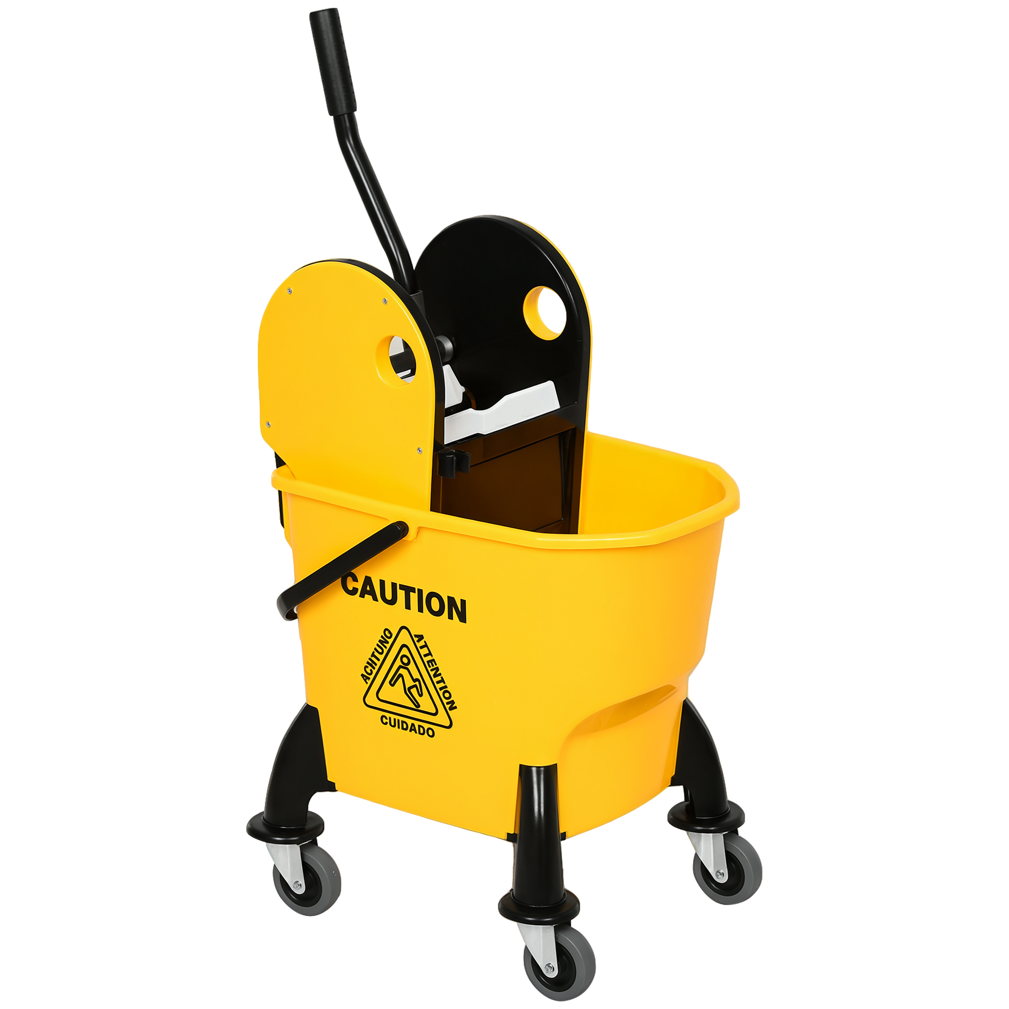 Chariot de nettoyage, seau à roulettes, seau de nettoyage, chariot à ...