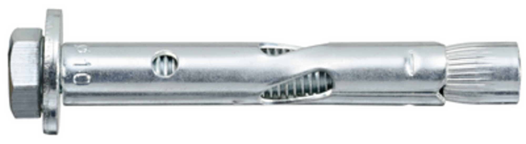 Cheville en acier fixations moyennes 10X120 mm vis hexagonale Pc 6 ...