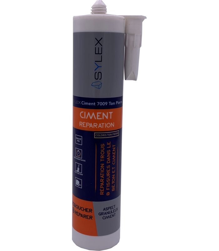 Mastic Réparation Ciment 7009 280ml (Ton pierre) | Leroy Merlin
