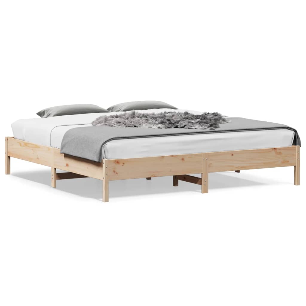 Cadre de lit 180x200 bois de pin massif | Leroy Merlin