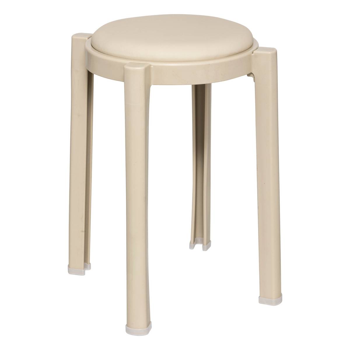 5five - taburete de plástico beige "plasta | Leroy Merlin