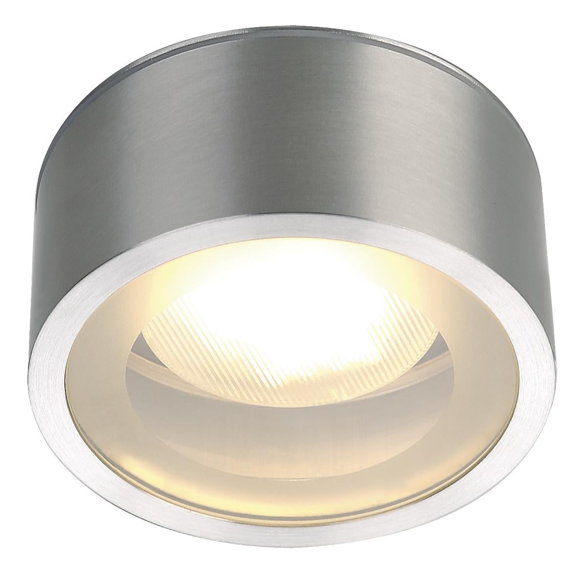 Plafonnier extérieur ROX alu brossé GX53/TCR-TSE 11W max IP44 - SLV ...