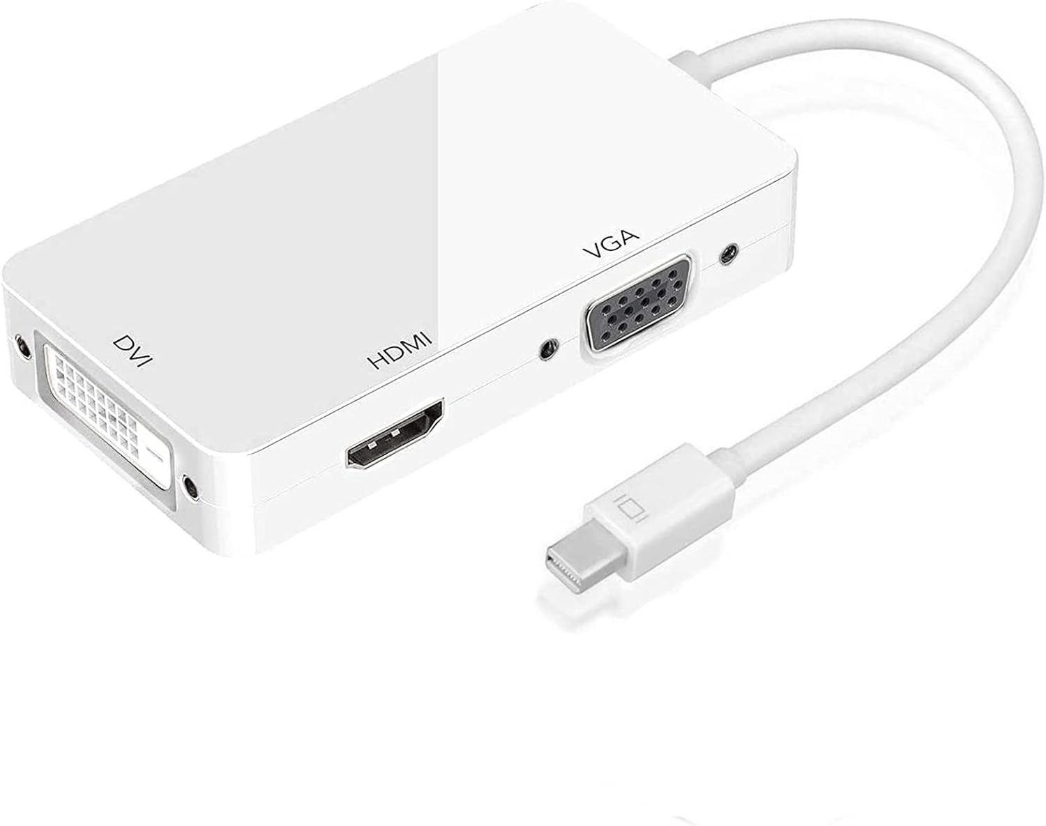 Cable adaptador Mini DisplayPort a HDMI VGA DVI 1080P 3 en 1 ...