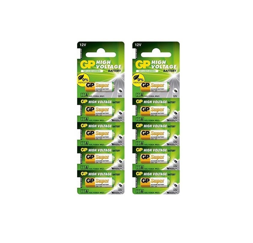 GP A23 Blister 10 Piles | Leroy Merlin