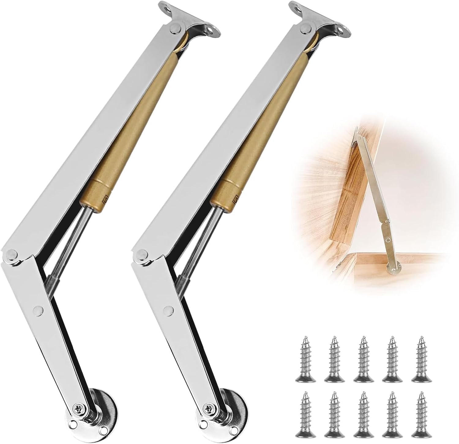 2 Pièces Support de Tatami Charnière, Tatami Vérins à Gaz, Vérins ...