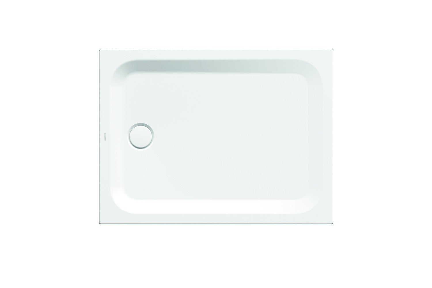 Plato de ducha rectangular BetteUltra 1500x750x35mm, con Glaze Plus ...