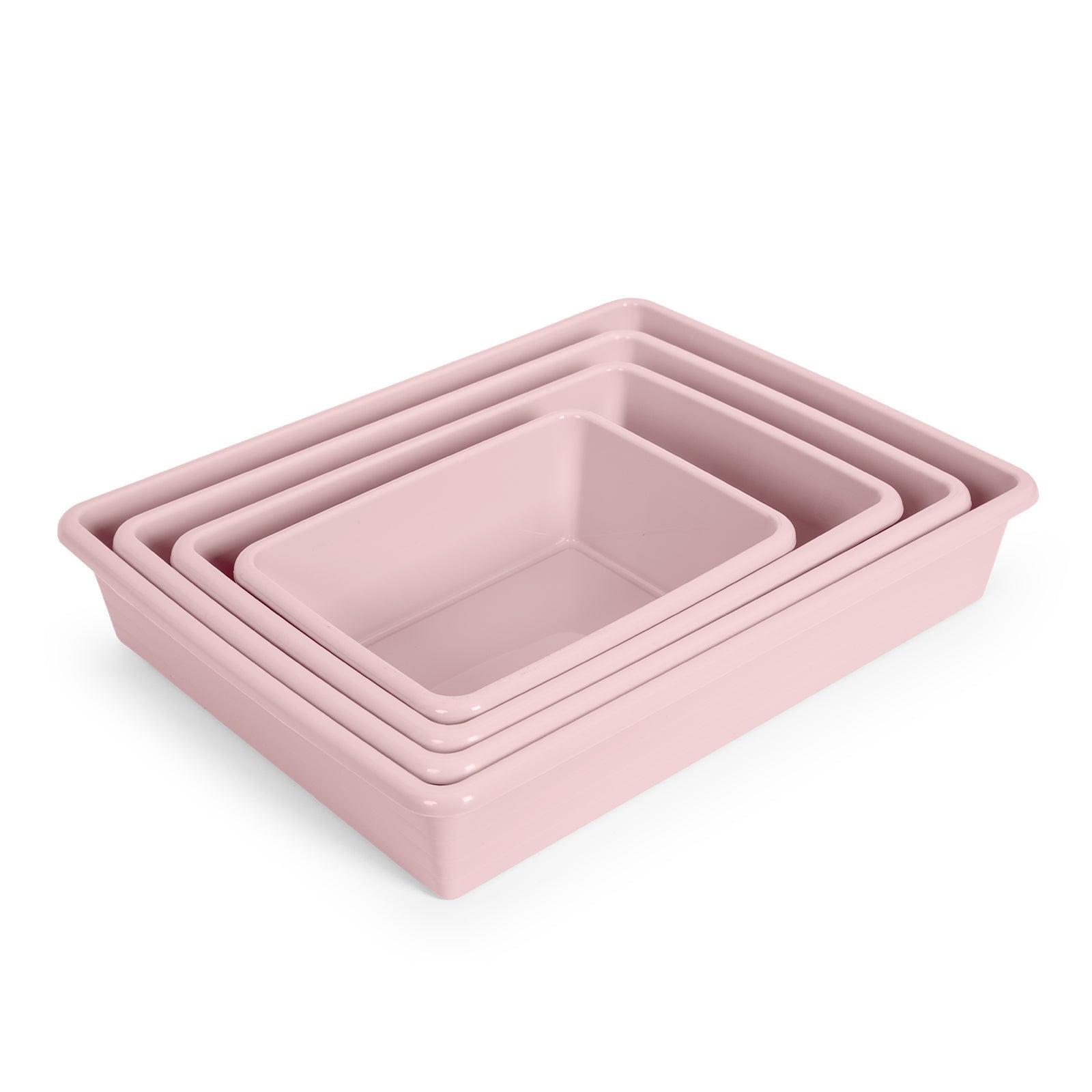 Plastic Forte - Juego de 4 Bandejas Organizadoras de Nevera ...