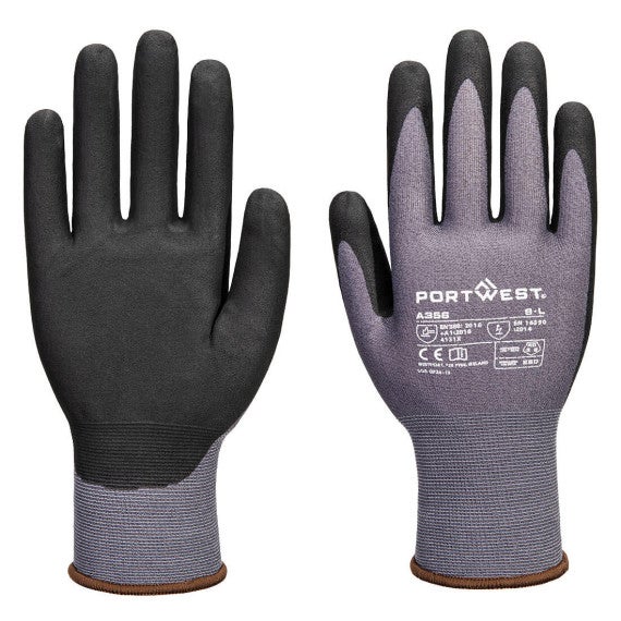 Guantes ESD 15 Nitrilo Esencial Multipack A356 (Pack 12) | Leroy Merlin