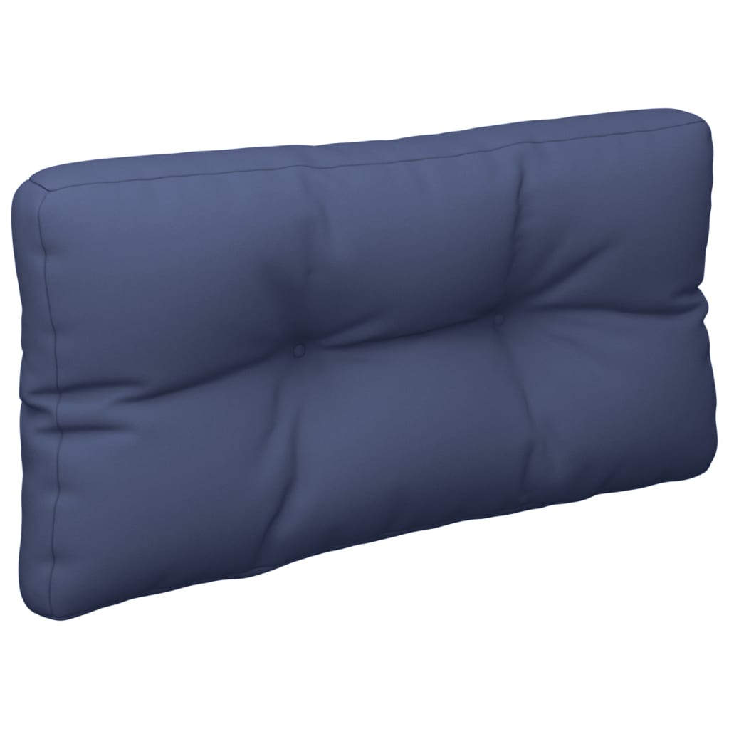 Coussin de canapé palette en tissu bleu marine 120x40x12 cm | Leroy Merlin