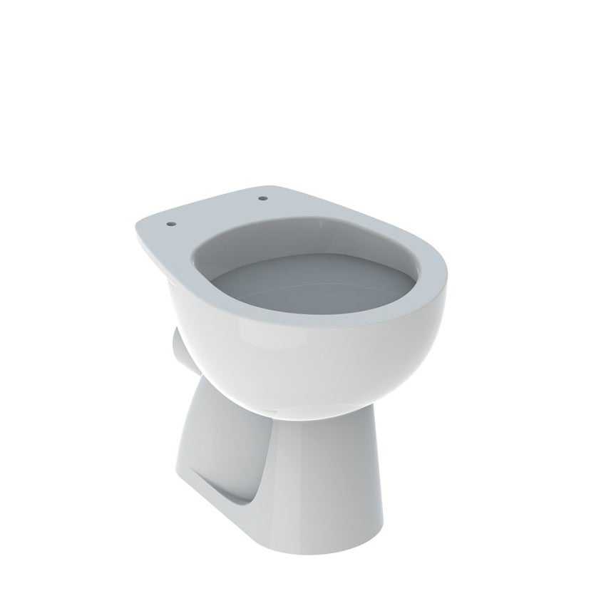 Toilettes en céramique au sol salle de bain avec drain horizontal ...