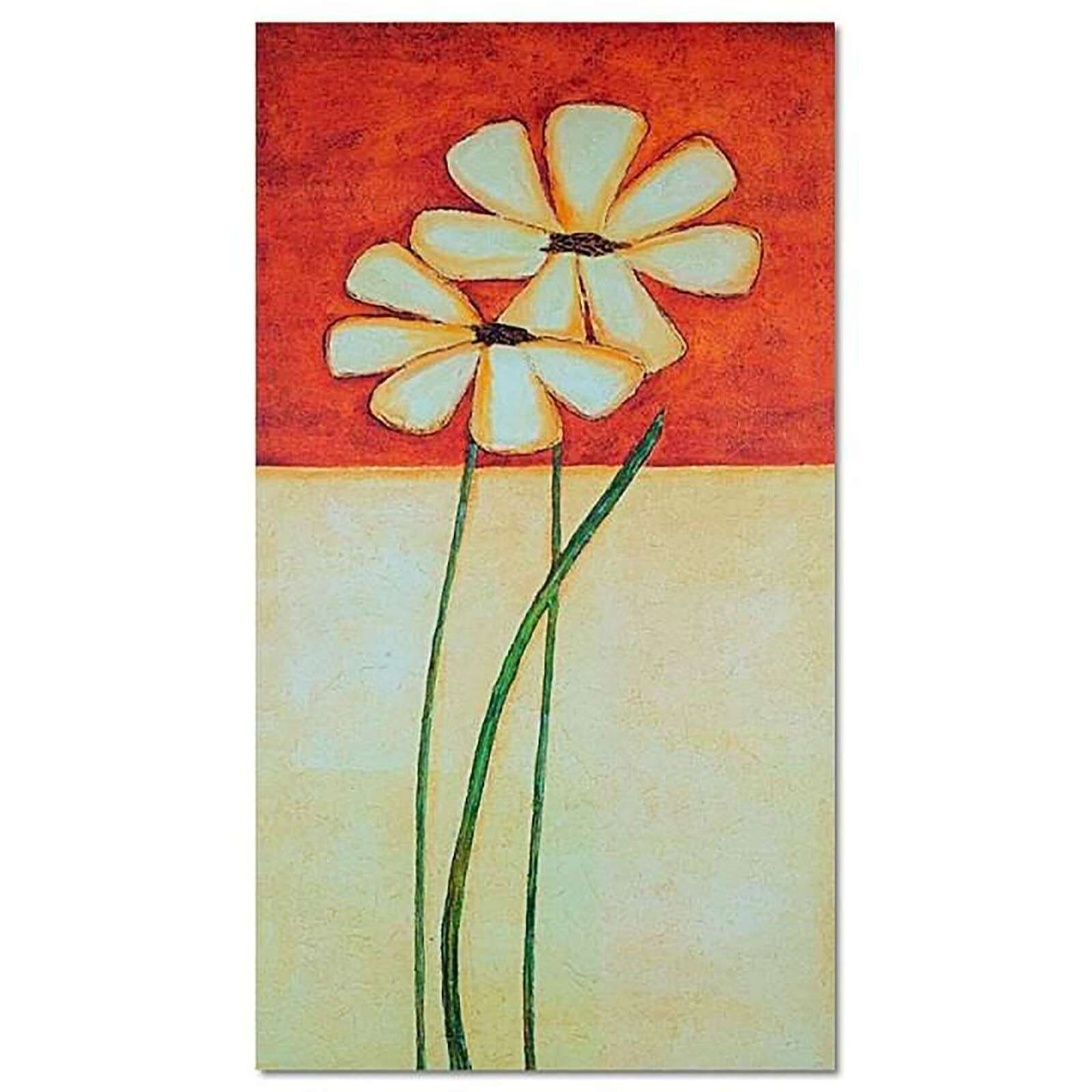 Tableau bois l'image des fleurs | Leroy Merlin