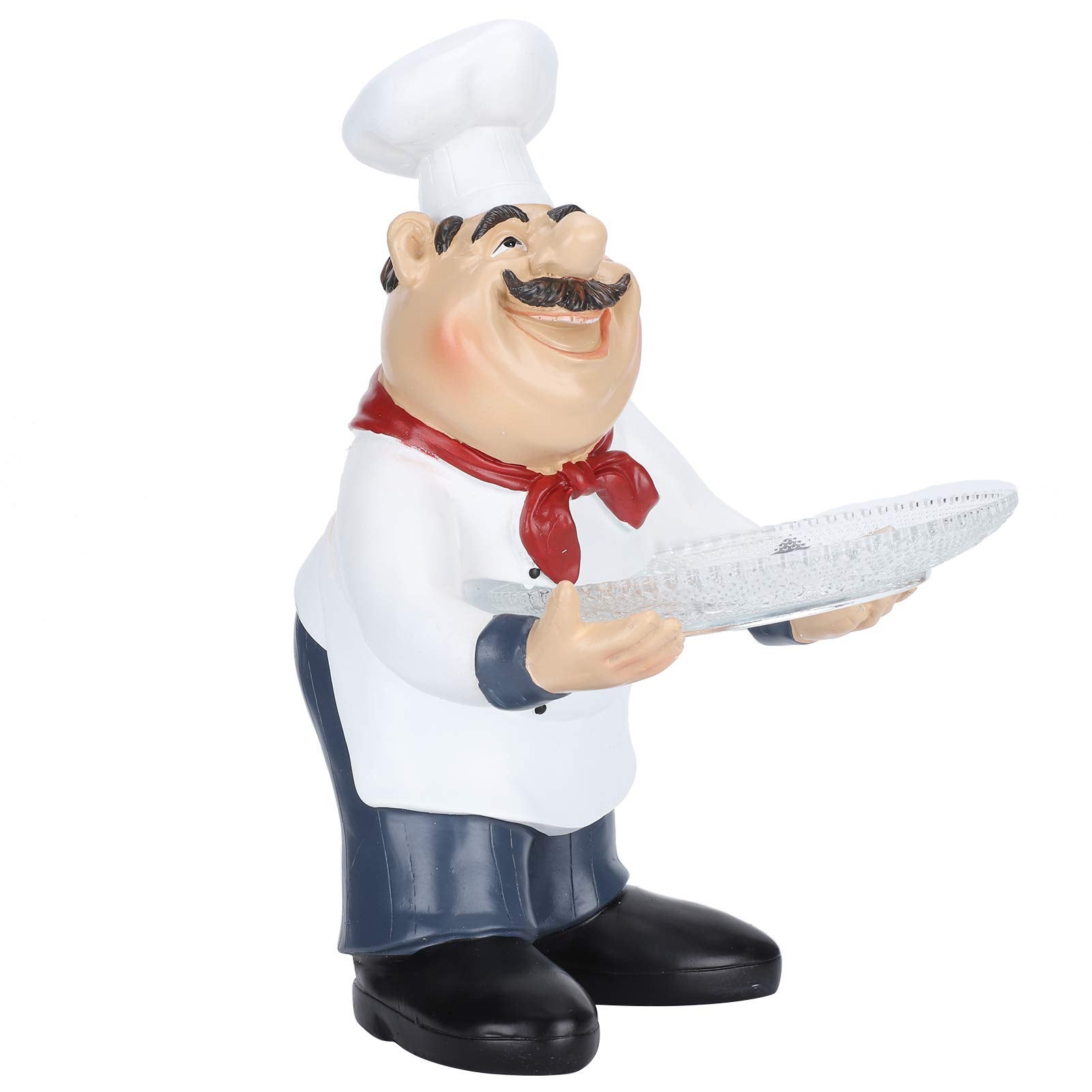Statue de chef en résine, figurine décorative française de chef, statue ...