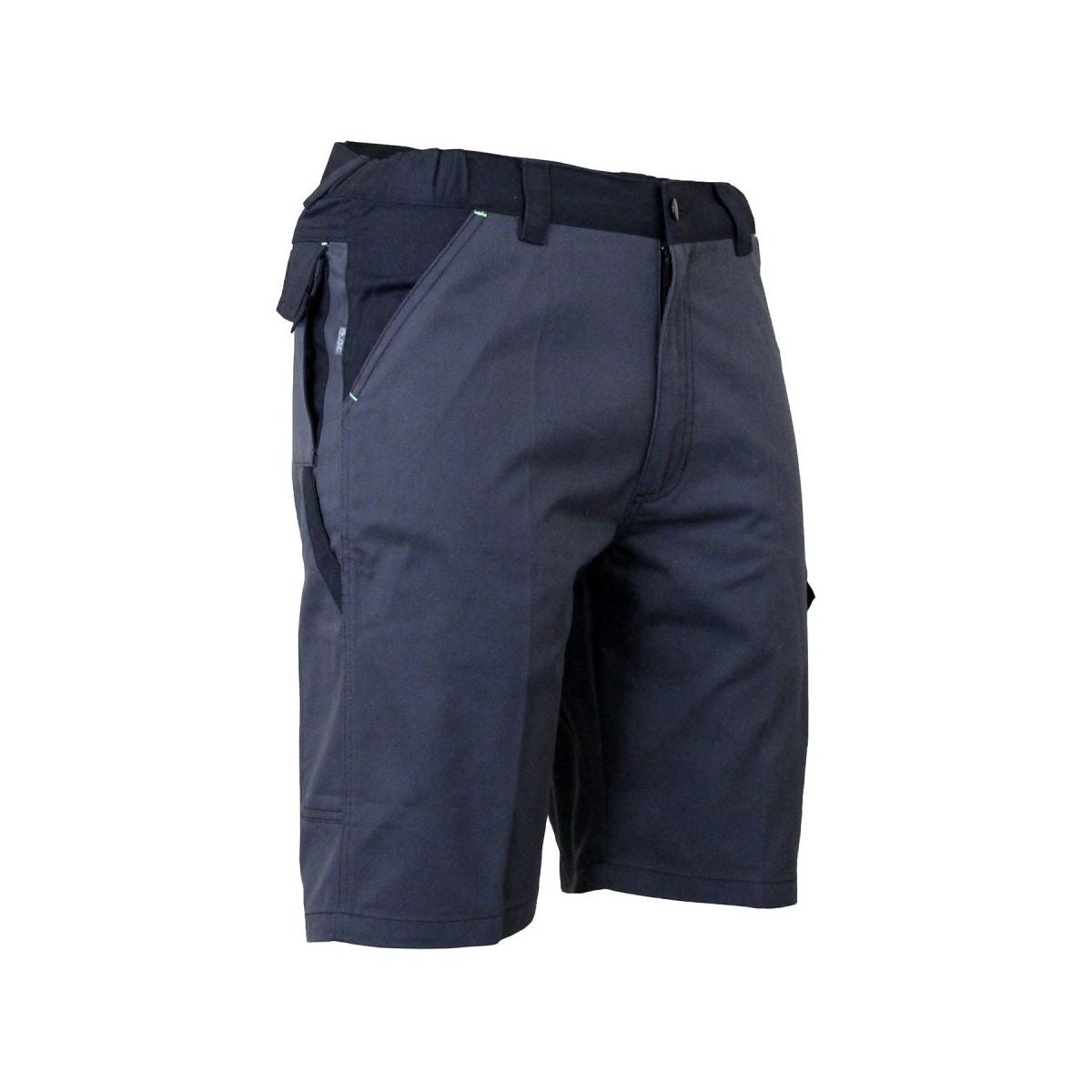 Bermudas LMA LEBEURRE fondeur bicolor multibolsillos gris oscuro/negro ...
