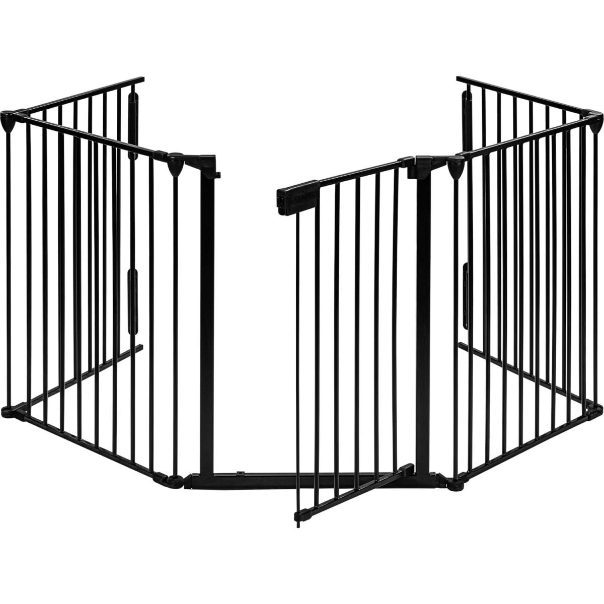 STILISTA® Garde-corps cheminée en métal 305 x 75,5 x 60 cm – 5 panneaux ...