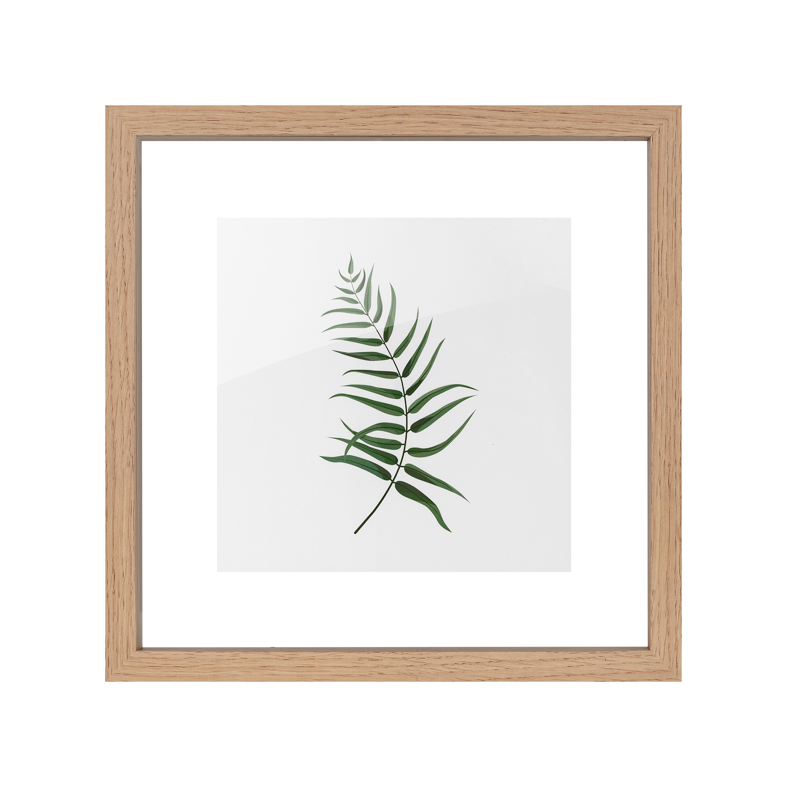 INSPIRE - Marco de foto DIVY H.20 x l.20 cm - MDF - Roble | Leroy Merlin