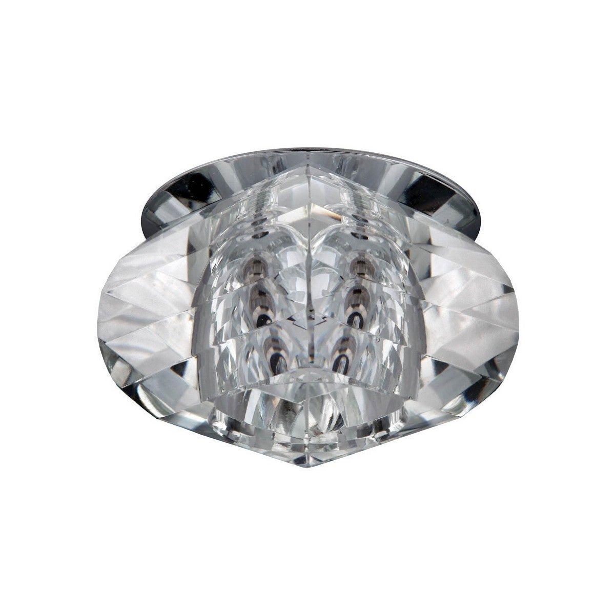 Spot d'Intérieur Cristaldream, Métal, Verre, Chrome, EPIKASA | Leroy Merlin