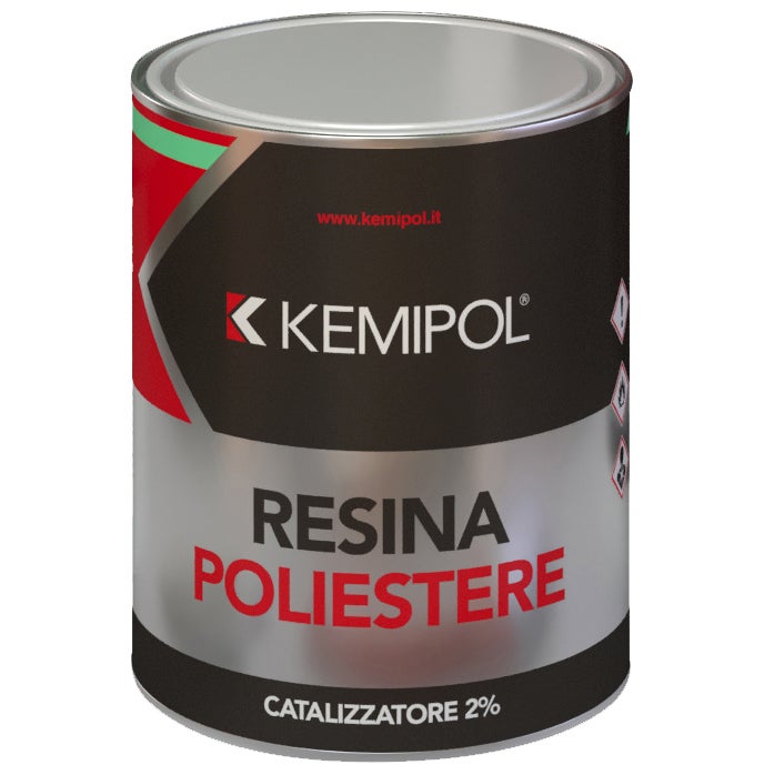RÉSINE POLYESTER AVEC CATALYSEUR 750 ML | Leroy Merlin