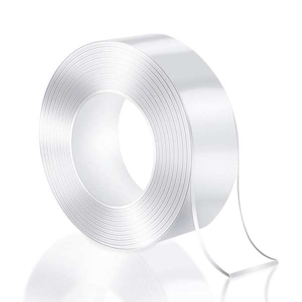 1Pièces Nano Tape Transparent Double-adhésif en Plusieurs Longueurs 2M ...