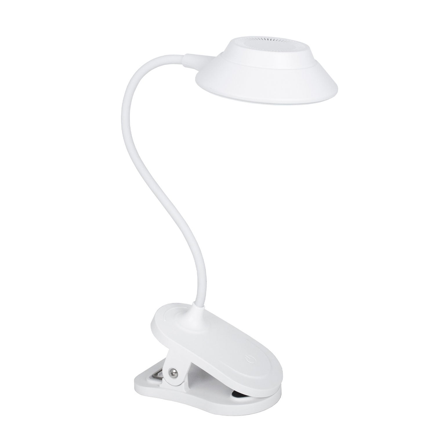 Flexo serie KLIP 5W LED con pinza en blanco. | Leroy Merlin
