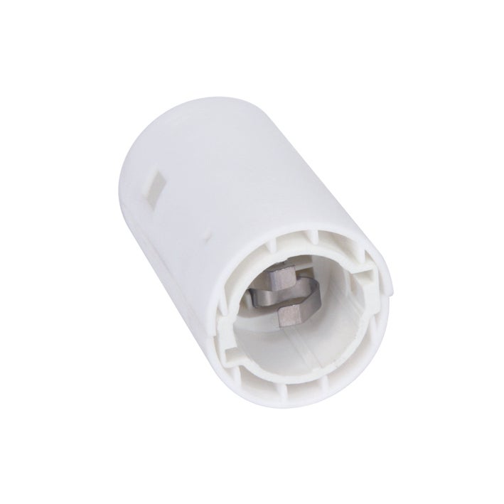 DOUILLE B22 SERT CABLE AVEC COIFFE ENCLIQUETABLE BLANC | Leroy Merlin