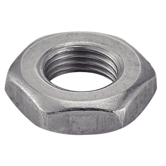 Ecrou bas hexagonal - Filetage métrique pas fin - Inox A2 M24 - Pas 150 ...