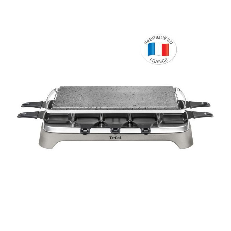 TEFAL - Raclette Inox et Design PR457B12 | Leroy Merlin