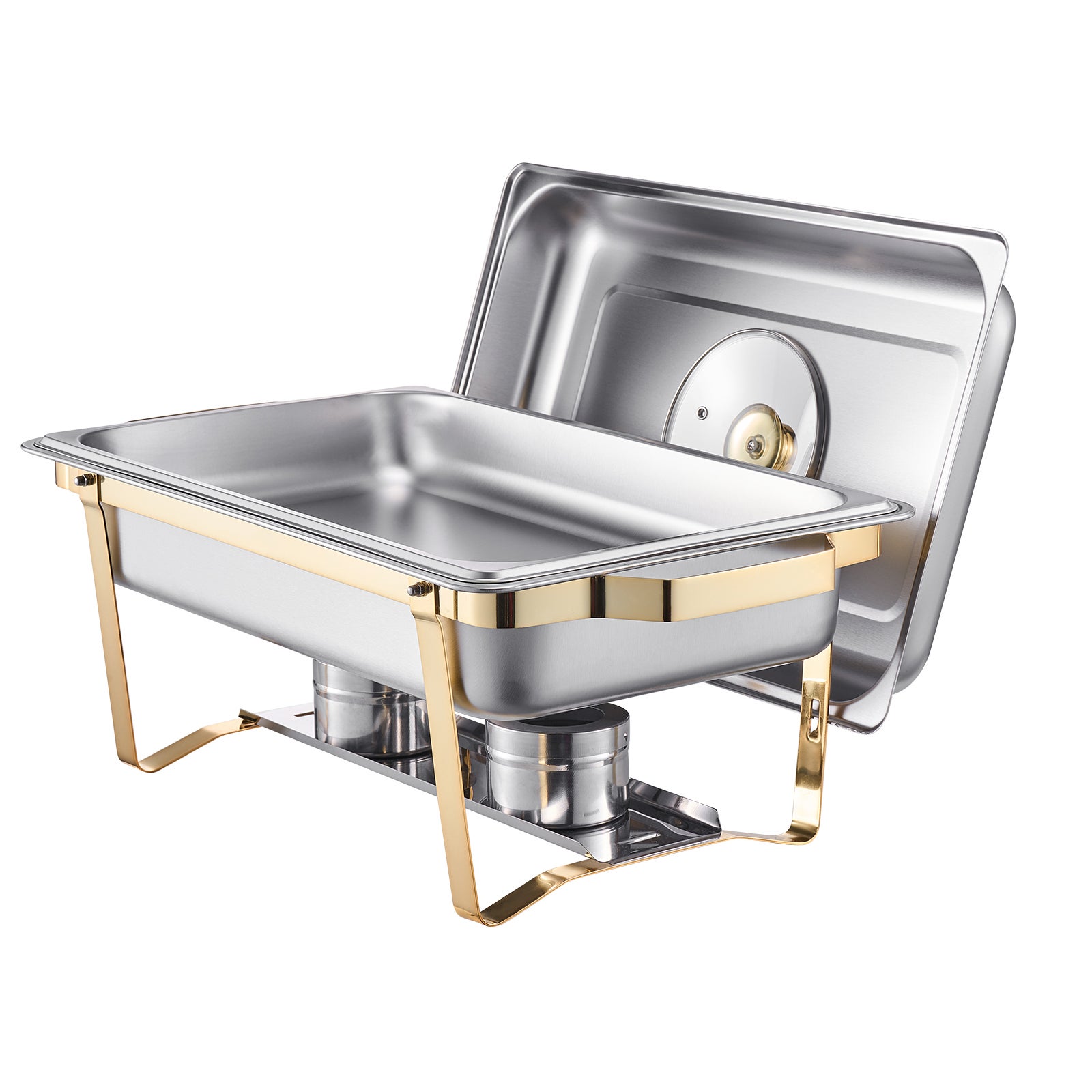 Chauffe-Plat Rectangulaire SucceBuy 4 pièces 7,5 L,ensemble buffet avec ...