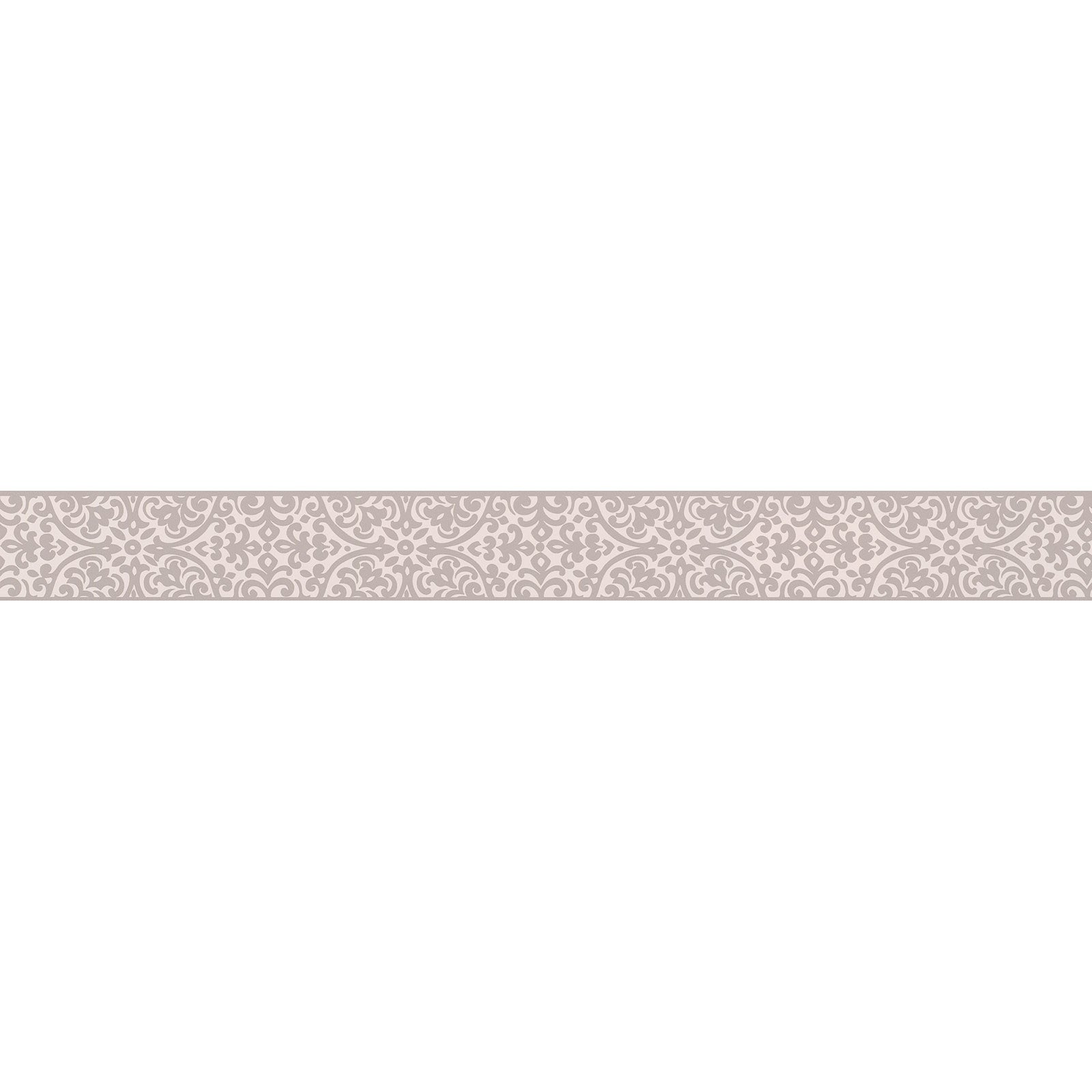 Frise papier peint beige et gris pour chambre d'adulte Frise tapisserie ...