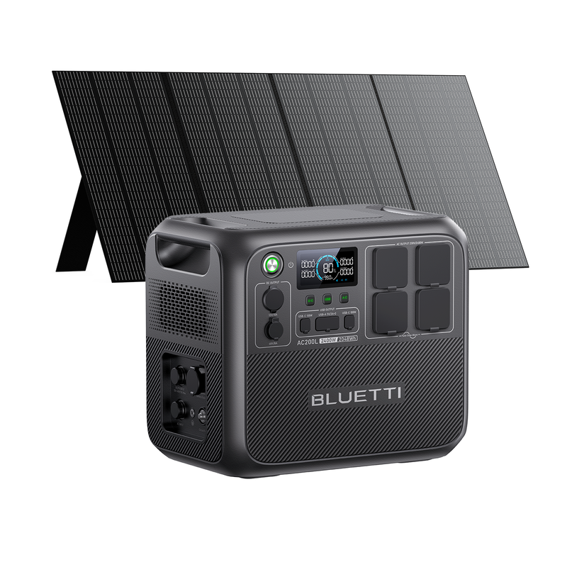 BLUETTI Générateur Électrique Portable AC200L (2400W/2048Wh) avec ...