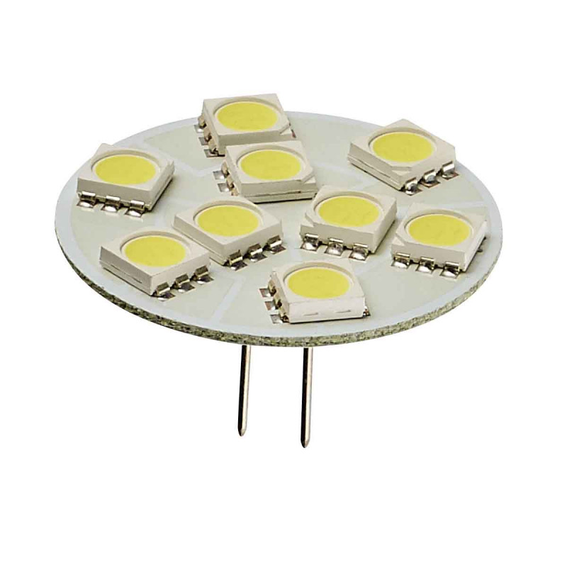 Ampoule LED G4 Backpin Plat SMD 5050 1,5W 170lm (20W) 150° - Blanc Chaud 3000K | Leroy Merlin