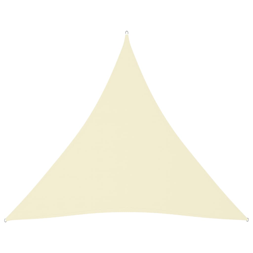 Vela de sombra parasol sombrilla triangular tela Oxford 3 x 3 x 3 m ...