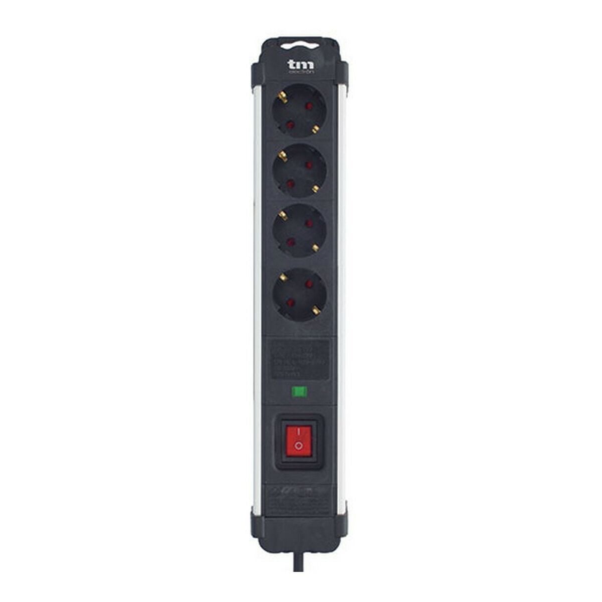 Rallonge 4 prises Schuko avec interrupteur TM Electron 230 V | Leroy Merlin