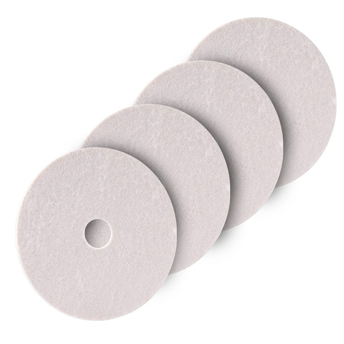 STAHLWERK Disque de polissage en feutre Feutre de polissage pour la ...