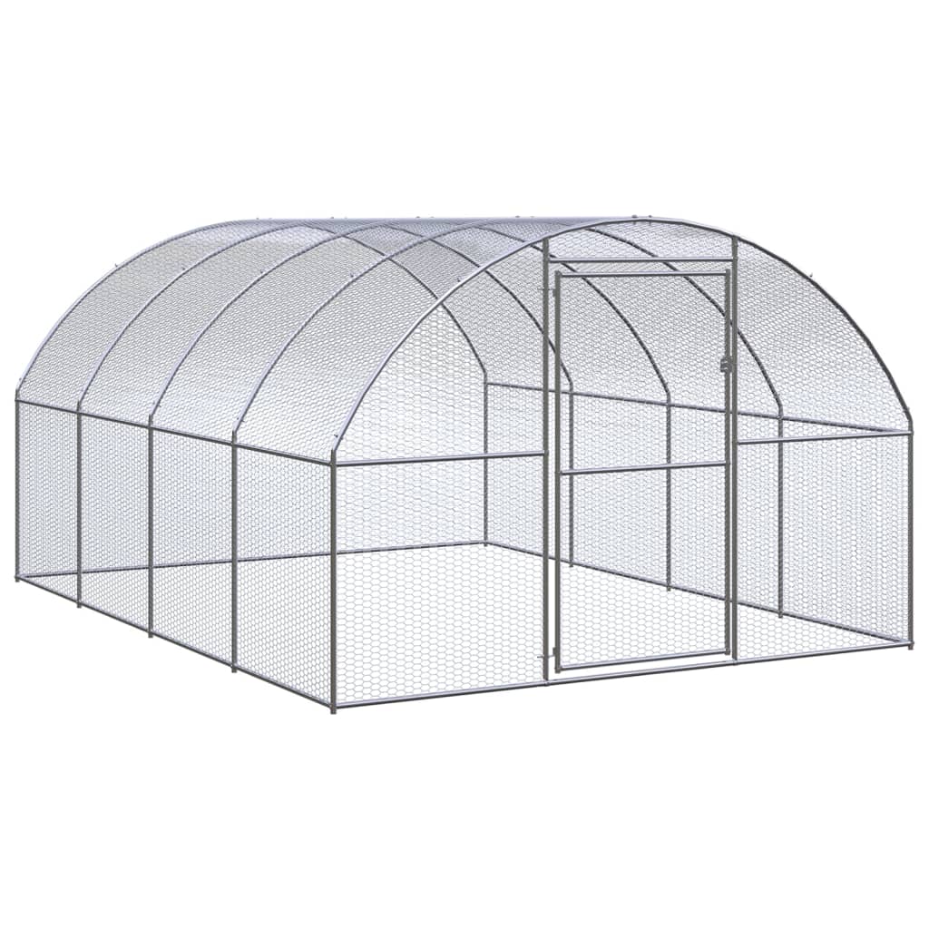 Gallinero exterior 3x4x2 m Acero galvanizado | Leroy Merlin