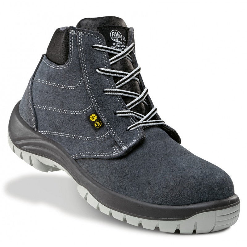Bota de seguridad de piel serraje gris IR200 S1+SRC+CI+P EN 20345 FAL ...