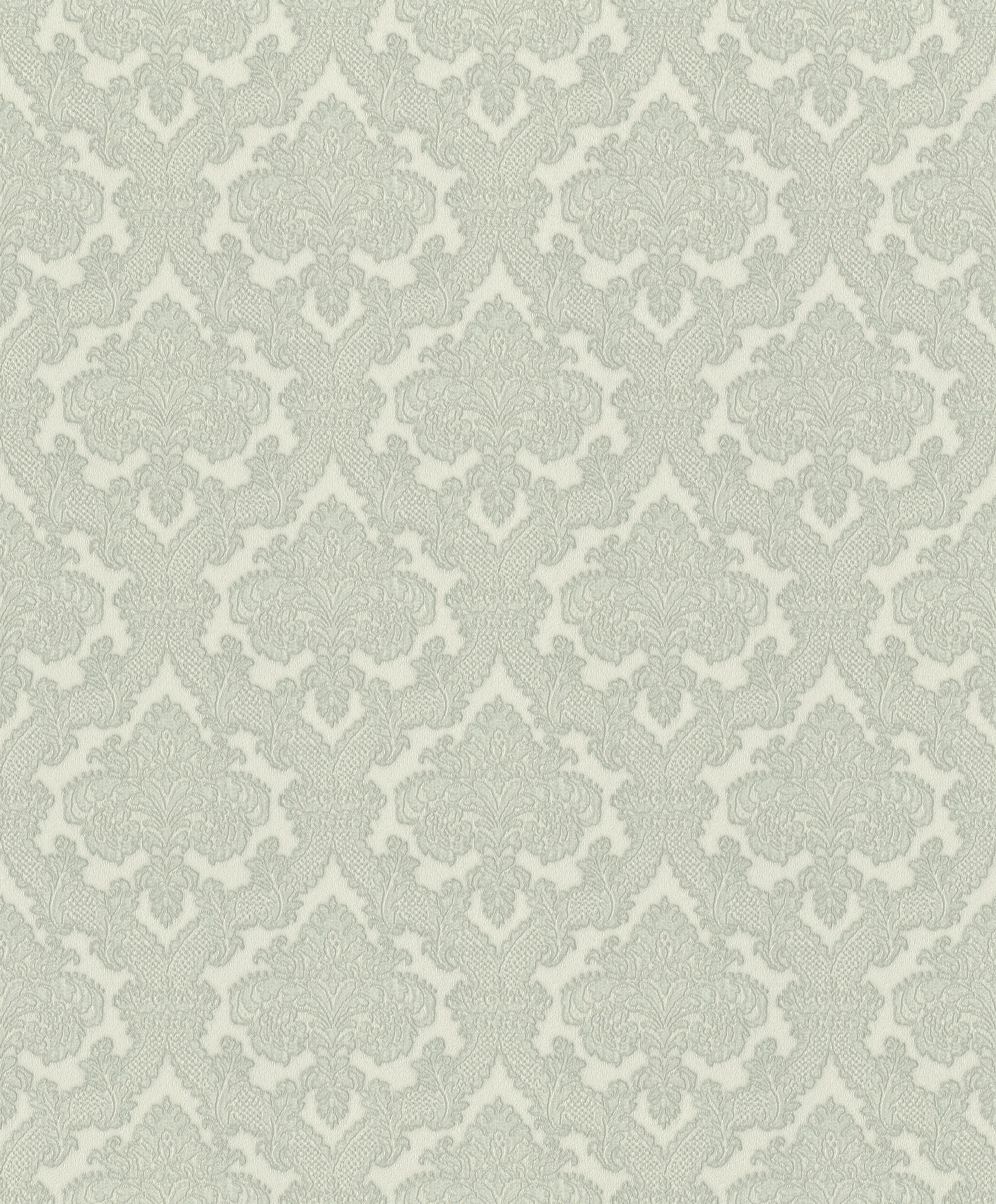 Papier peint intissé Rasch vert/gris Selection 420944 | Leroy Merlin